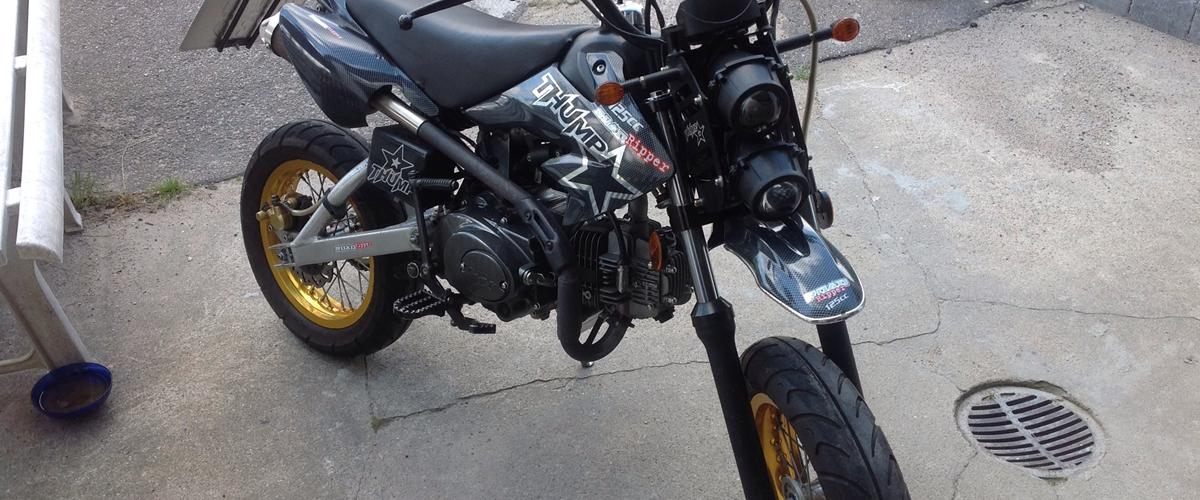 Thumpstar Road ripper 125 - 2007 - Lækker lille racer til de små...