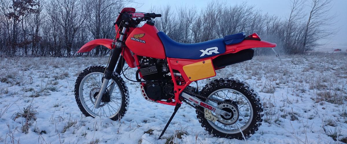 Honda XR 500 R - 1984 - Er gået efter at lave den så ...