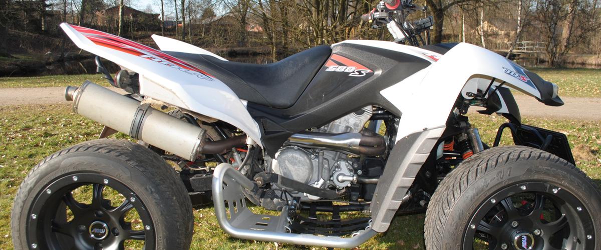 Adly 500 - 2012 - den trækker som en vild..