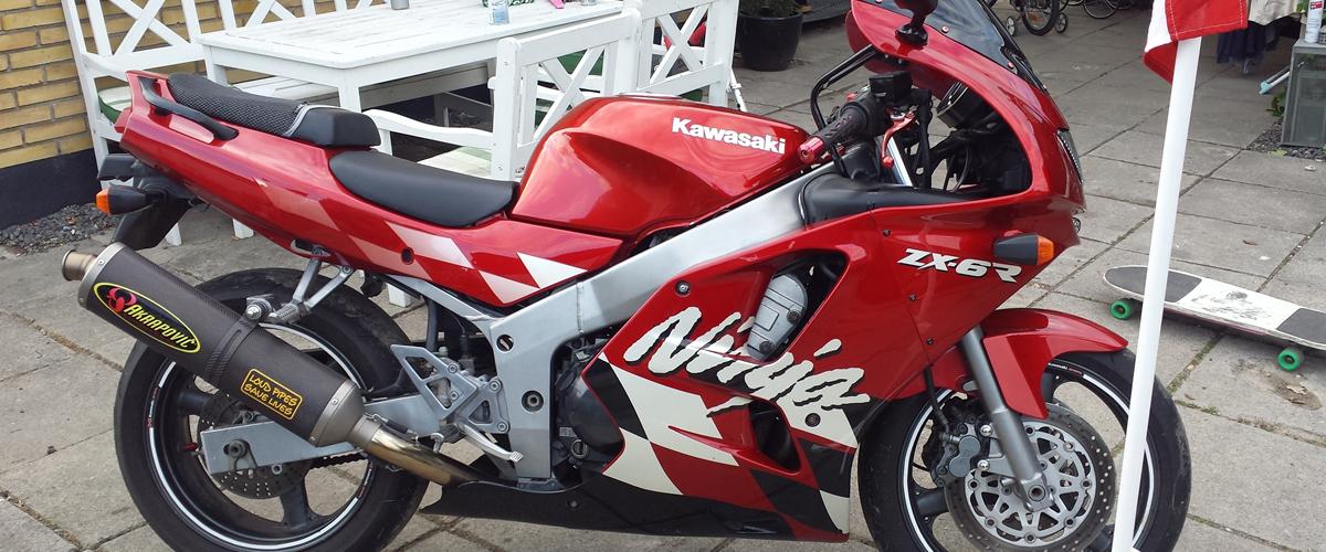 Kawasaki zx6r - 1997 - Har købt denne dejlige og utr...