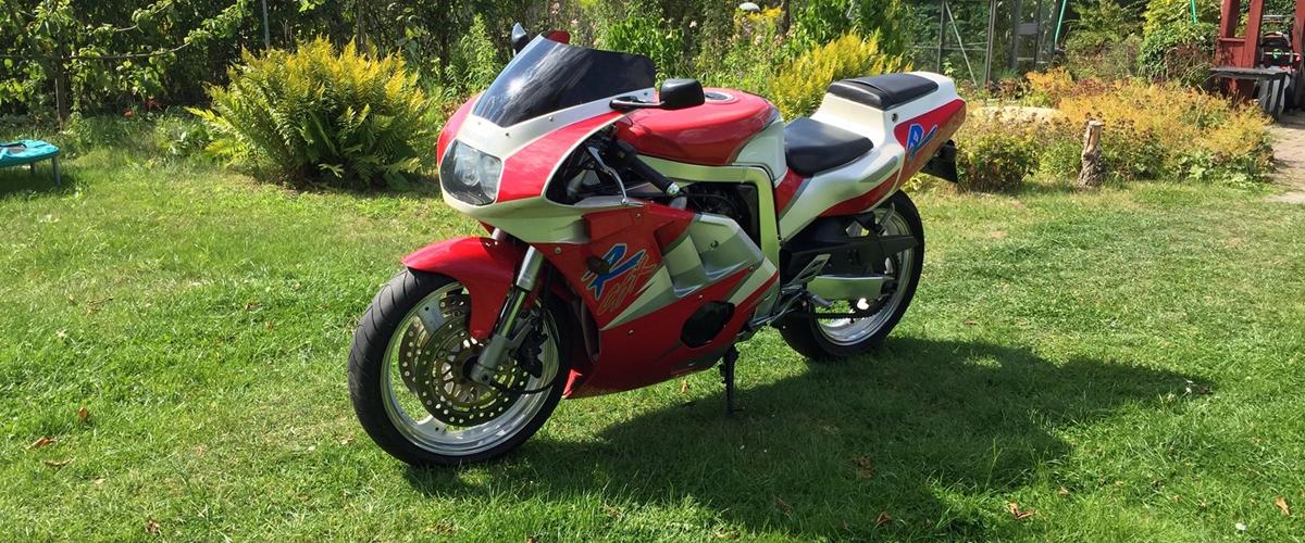 Suzuki GSXR-400 GK 76 A - 1991 - Den køre super og er overrask...