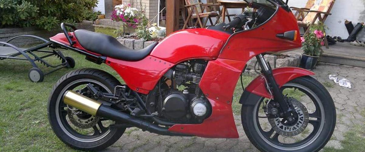 Kawasaki GPZ - 1985 - Motoren køre ikke længere, så...