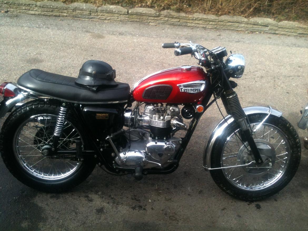 Triumph Tr6c/ Trophy 650. - Billeder af mc-er - Uploaded af ole a