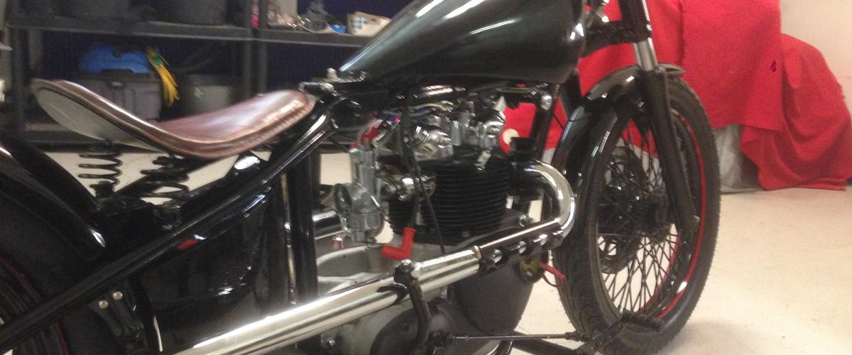 Triumph Bobber Tiger 500ss - 1966 - Stel og motor original ellers...