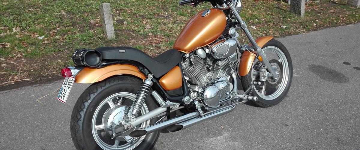 Yamaha XV 700 US - 1986 - Guld farvet