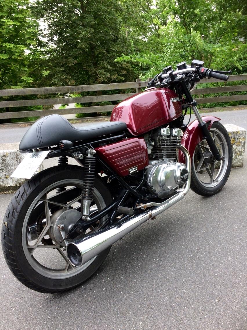 Suzuki Gsx250e " caferacer"*solgt* - Billeder af mc-er - Uploaded af HondaV