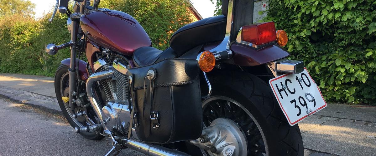 Suzuki VS 700 Intruder - 1986 - Har haft denne dame i et par ...