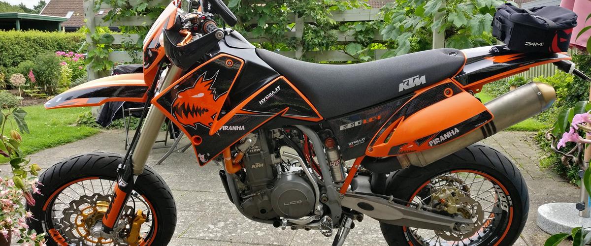 KTM 660 SMC - 2005 - Jeg elsker bare min KTM. Den ...