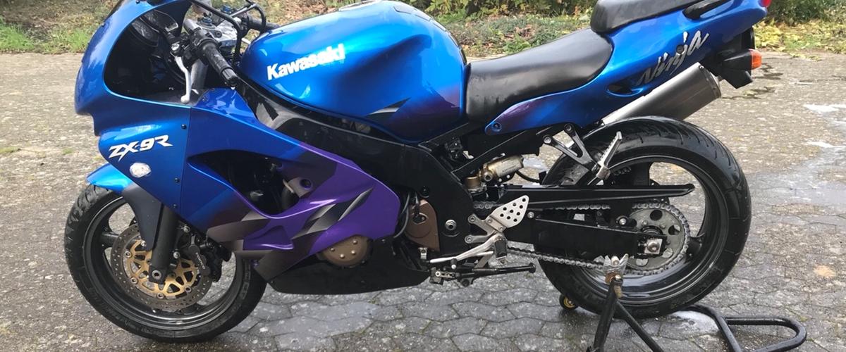 Kawasaki Zx9r (SOLGT) - 1998 - Ja så blev der skiftet mc.......