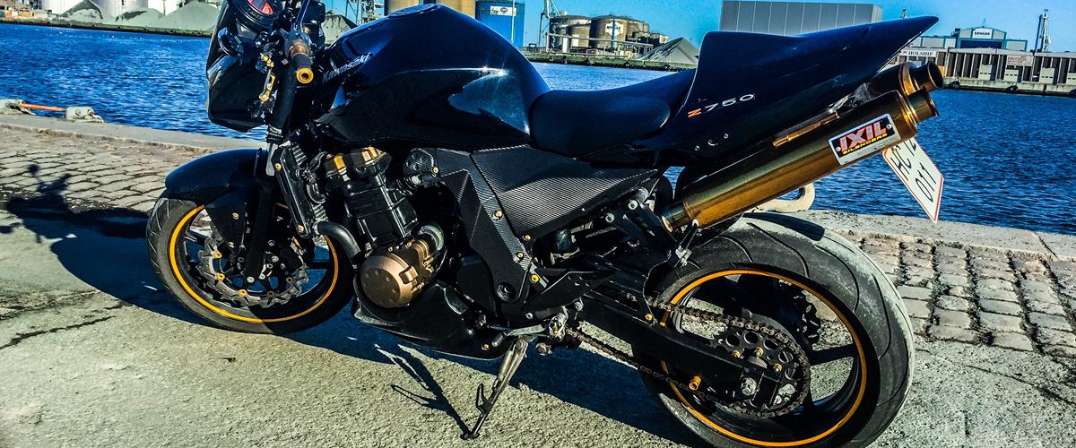 Kawasaki Z750 - 2006 - Min første 'store' mc - den h...