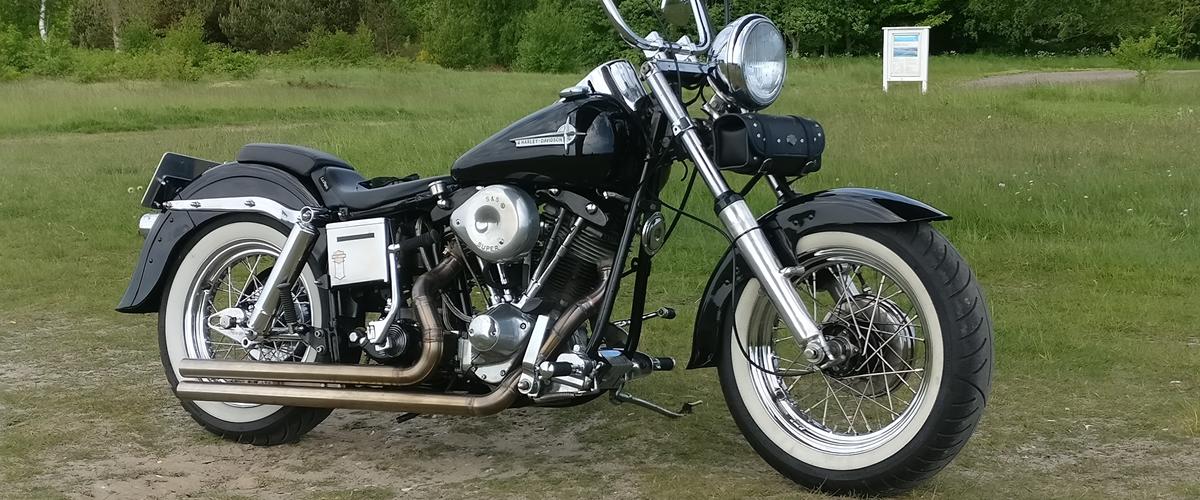 Harley Davidson Flh 1200 shovelhead - 1975