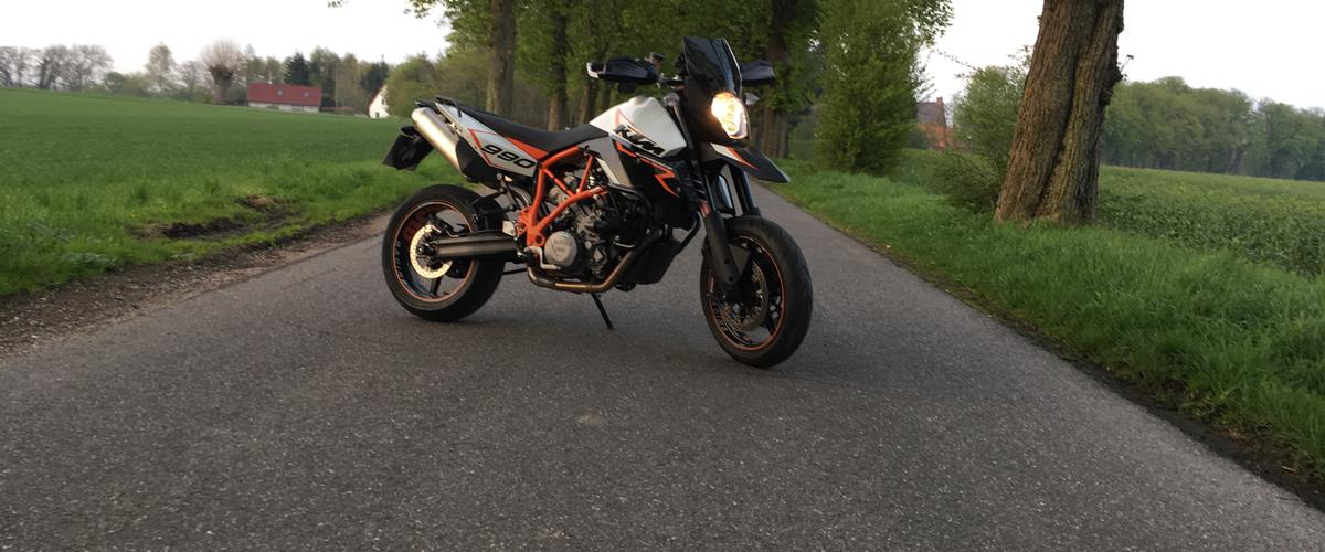 KTM 990 SMR ABS (SuperMoto) (solgt) - 2013 - Absolut den mest potente ...
