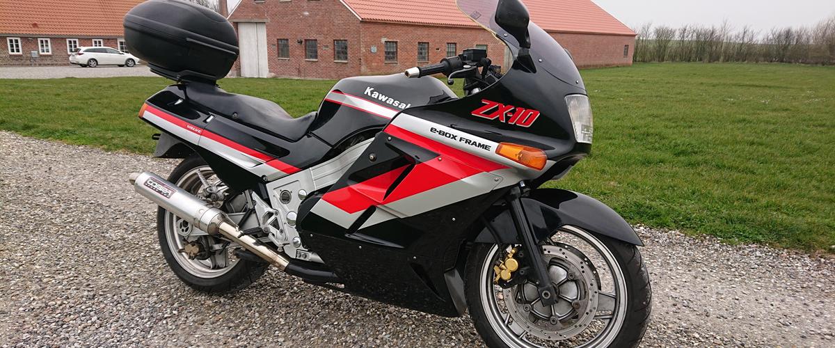 Kawasaki ZX-10 Tomcat - 1989 - Verdens hurtigste gademotorcy...