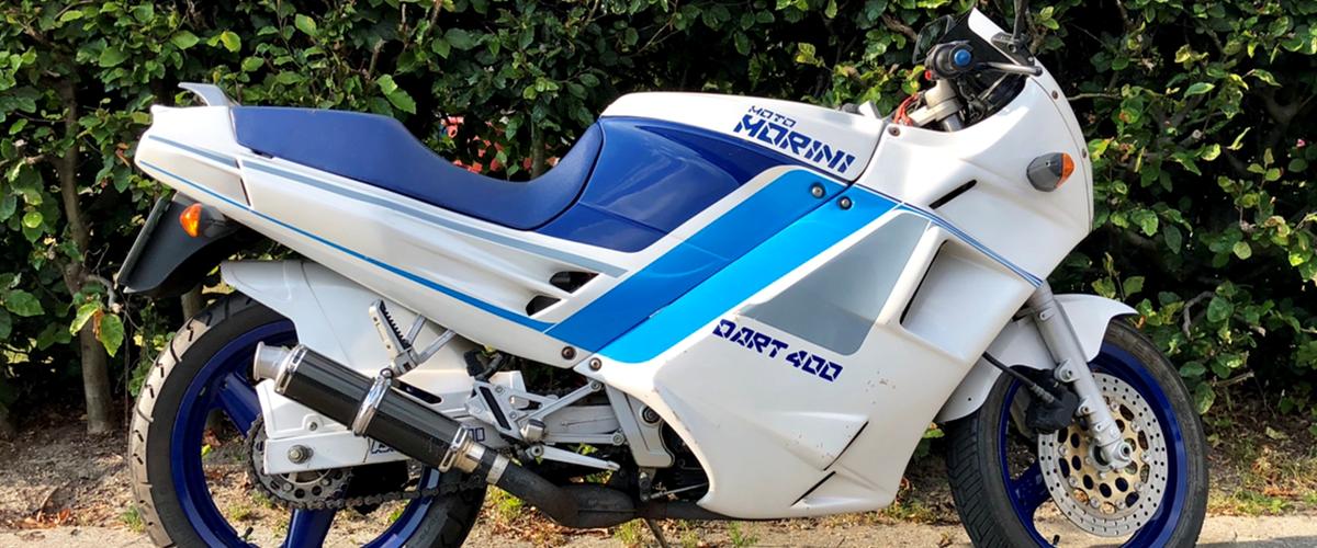 Moto Morini Dart 400 - 1994 - Ikke noget glansbillede, men ...