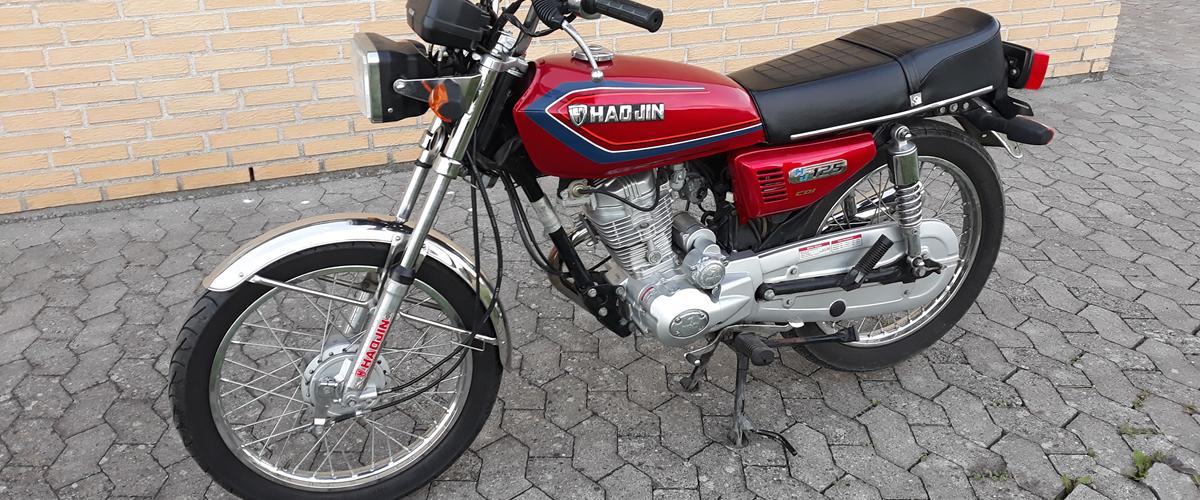 Haojin HJ 125 - 2006 - Knallerten er vidst en kombin...