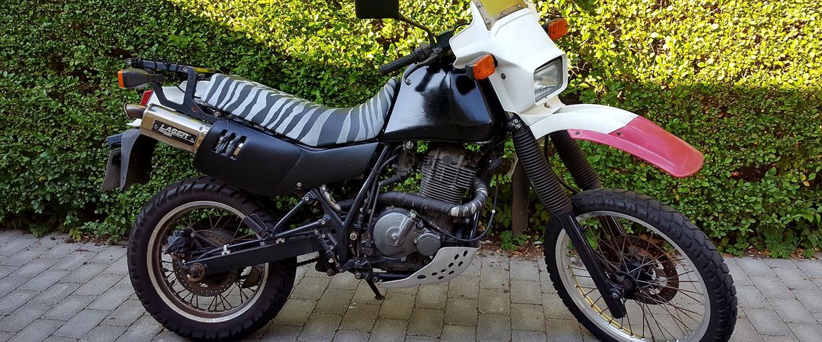 Suzuki DR 650 Dakar R. - 1990 - Kommende ændringer. Knop dæk...