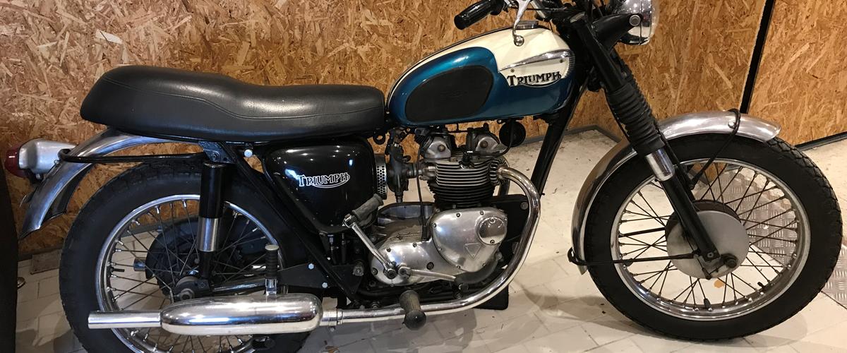 Triumph T100C Tiger - 1967 - Har netop hentet denne skønhe...