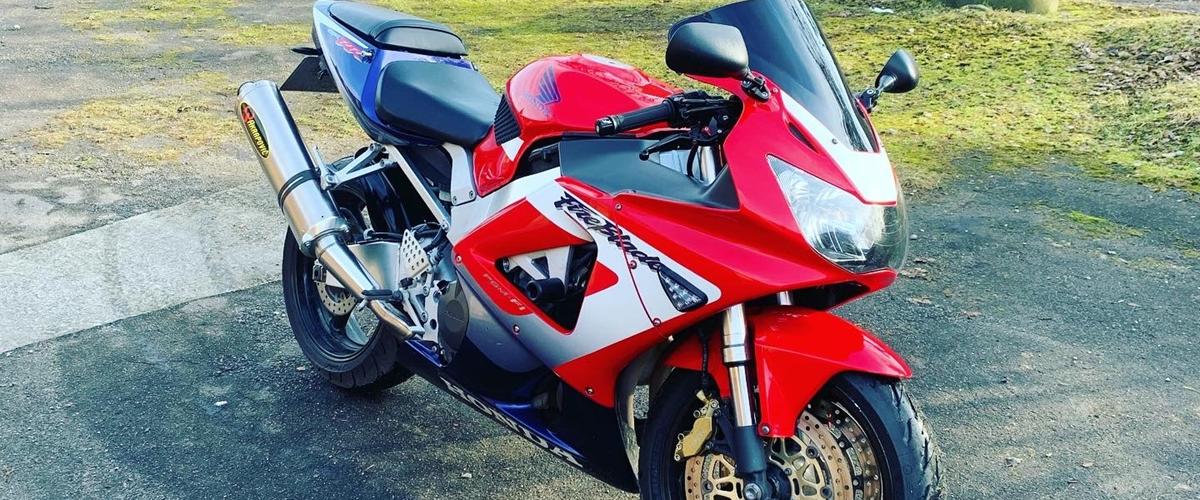 Honda CBR 929 RR Fireblade - 2001 - Lige hentet denne herlighed