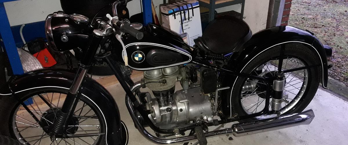 BMW R25-2 - 1953 - Gammel BMW R25-2 med danske p...