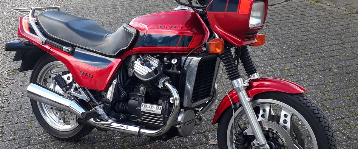 Honda CX 650 Eurosport - 1985 - Mc er 99,9 % originalt og lid...