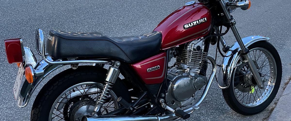 Suzuki GN250 - 1993 - Fantastisk 2,5’er motorcykel,...