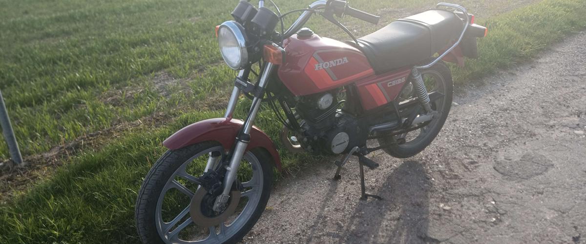 Honda CS 125 - 1985 - Super flot og MEGET unik hond...