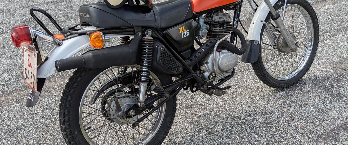 Honda XL125K2 - 1975 - Den er under istandsættelse,