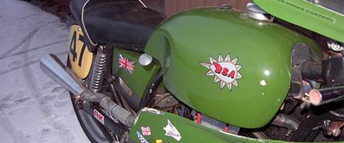 BSA A 65 - 1964 - den har været indreg indtil s...