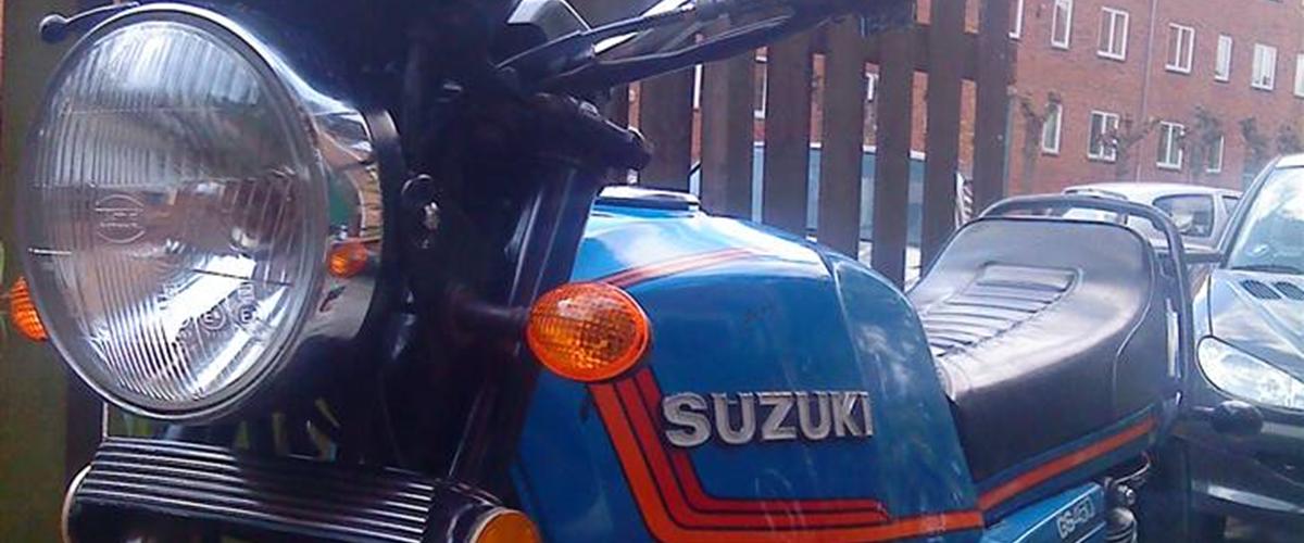 Suzuki GS 450 E - 1983 - Min første mc, efter mange år...