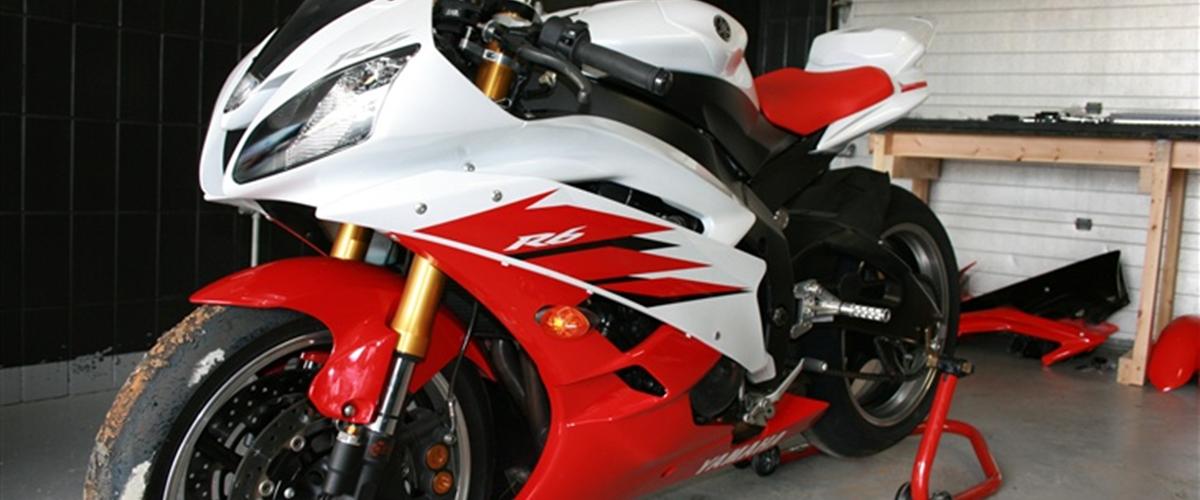 Yamaha YZF R6 - 2006 - Så er cyklen samlet færdig......