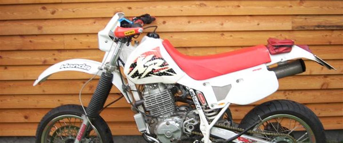 Honda XR600R solgt - 1996 - Jeg har lige hentet den hjem ...