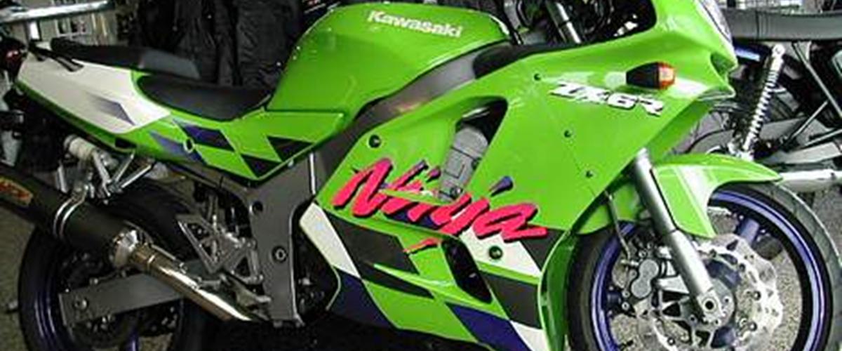 Kawasaki zx6r - 1997 - Her er et billede af min ny i...