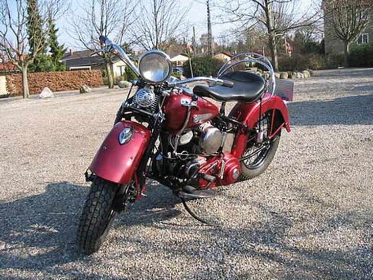 Harley Davidson WLC - 1942 - Motor er 1000% gennemført ist...