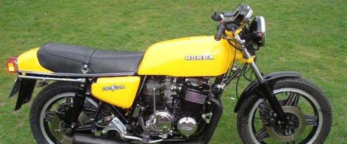Honda CB 750 F1 - 1976 - Motoren blev nyrenoveret sids...