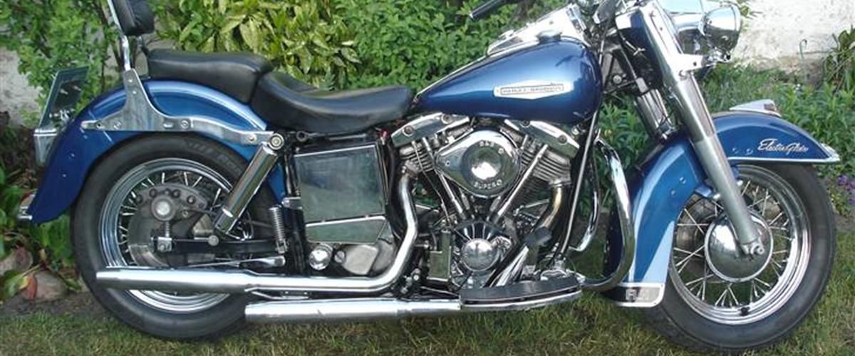 Harley Davidson FLH 1200 - 1973 - Mit kæreste eje, ihvertfald t...
