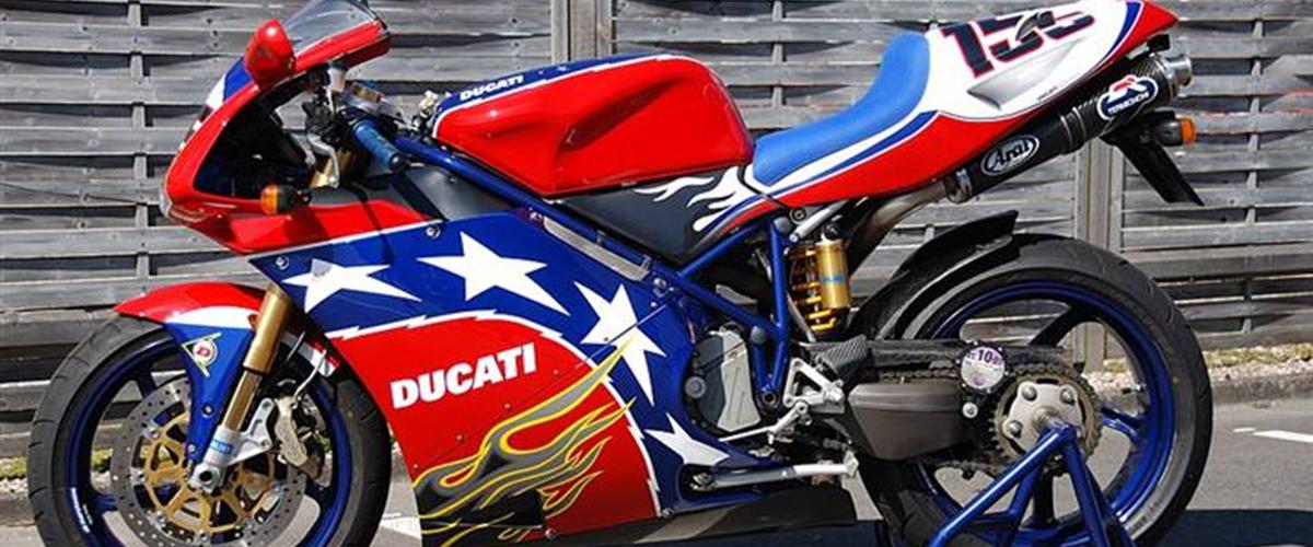 Ducati 998S "Ben Bostrom" SOLGT - 2002 - nr. 45 ud af de 155. Kørt 330...