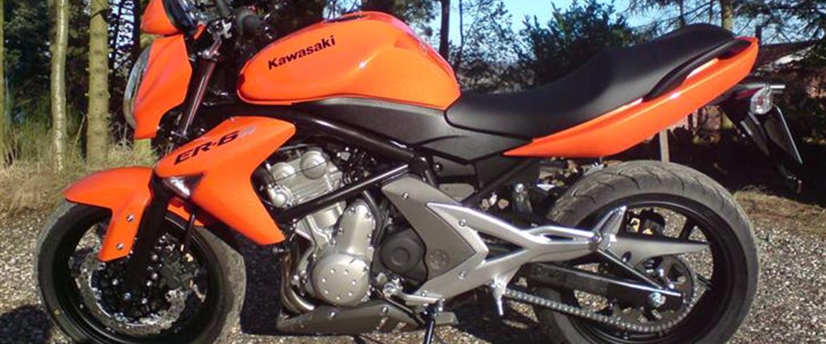 Kawasaki ER6-N - 2007 - Super lækker begynder mc Tan...