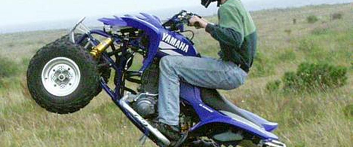 Yamaha YFM 660R raptor - 2004 - hvofor køre udenom når man ka...