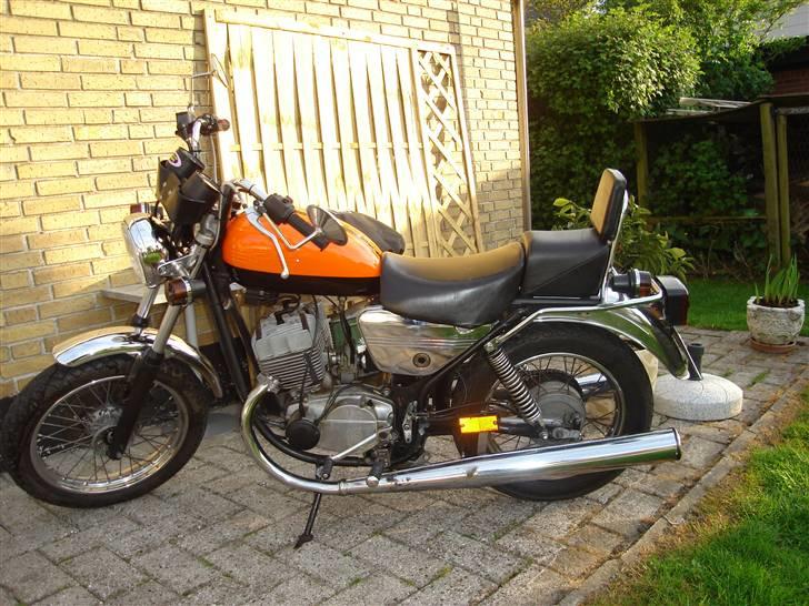 Jawa Jawa 350 chopper - Billeder af mc-er - Uploaded af keld p