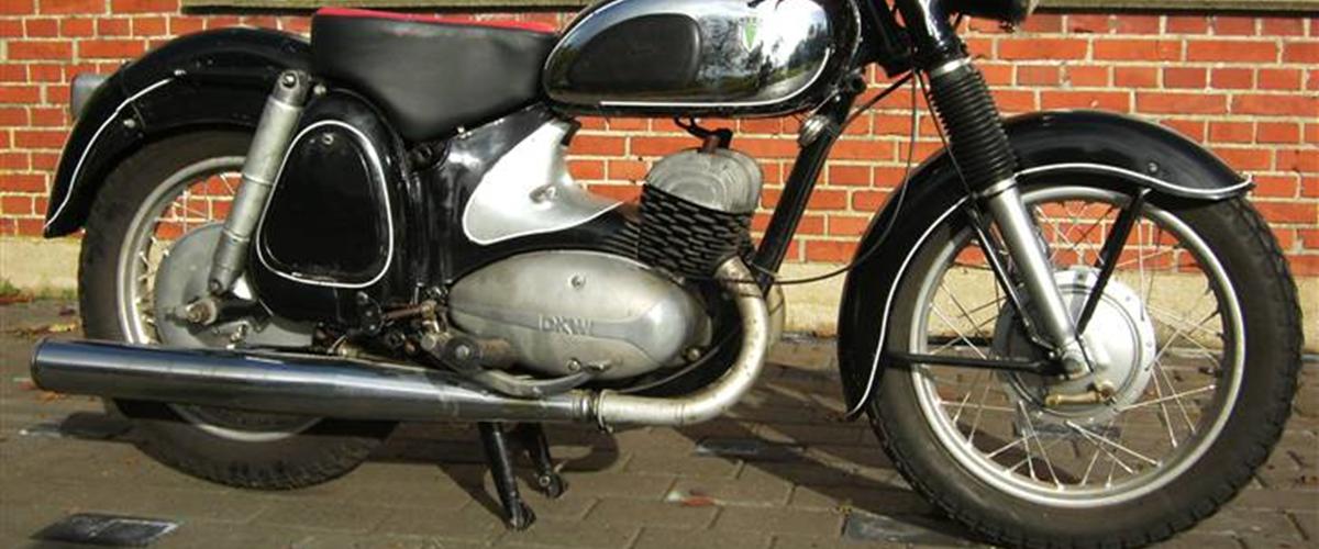 DKW RT 350 - 1956 - Hydr.bagbremse. Lydpotte...