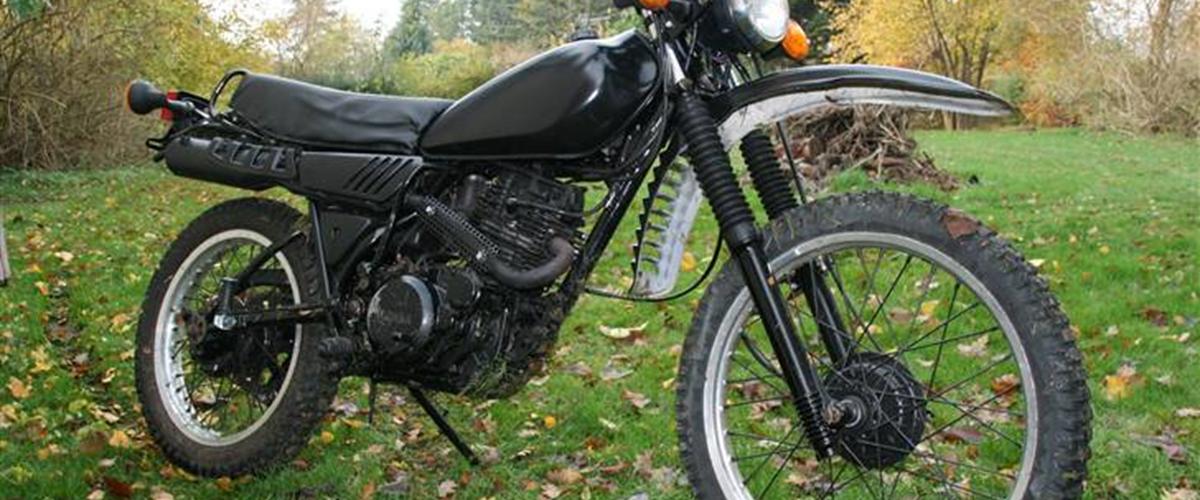 Yamaha xt 250 Solgt - 1983 - dette er min vinter ged