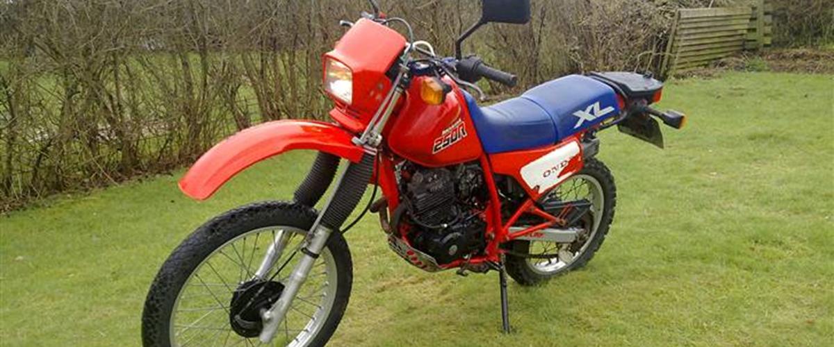 Honda xl 250 r SOLGT - 1986 - Lige hjem kommen med den dejl...