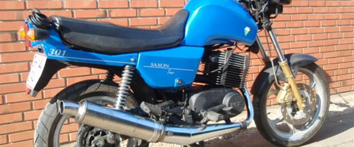 MZ etz 301 saxon tour - 1994 - lidt moderniseret 2takts slid...