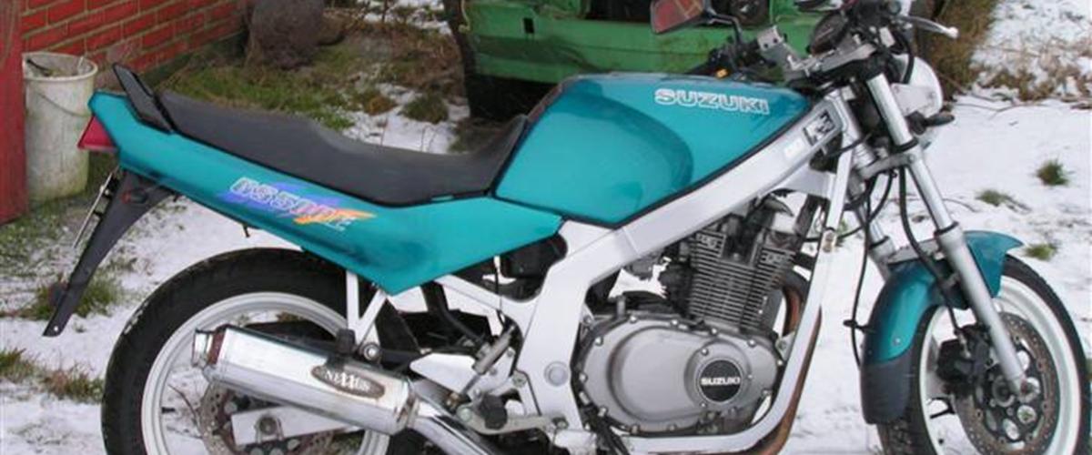 Suzuki GS 500E - 2002 - Min første mc, den kører som ...
