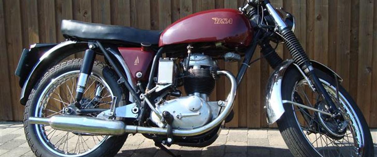 BSA B40 SOLGT - 1967 - Det er en gammel miltær motor...