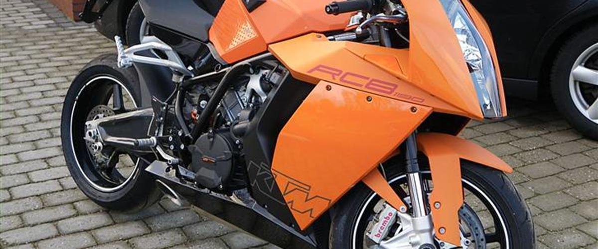 KTM RC8 1190 solgt - 2009 - den er meget anderledes fra e...