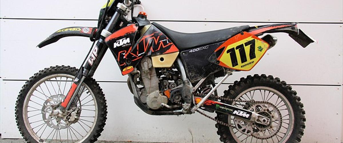 KTM 400 EXC - 2002 - Alt for fed lille enduromaski...