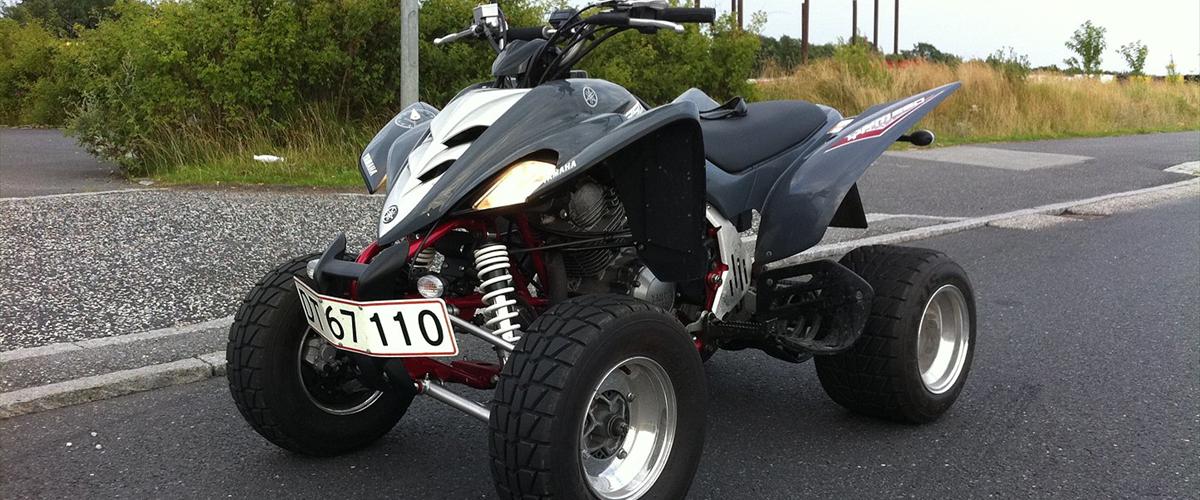 Yamaha YFM 350 R - 2007 - er bare for fed og curise run...