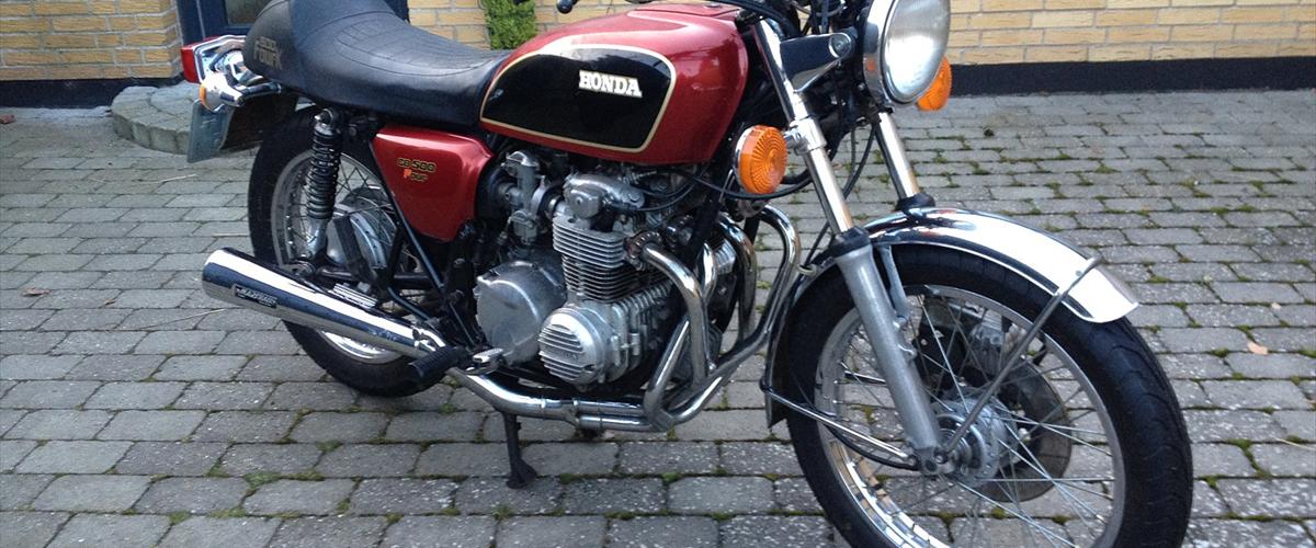 Honda CB500K - 1977 - Lige ny indkøbt. Overvejer æn...