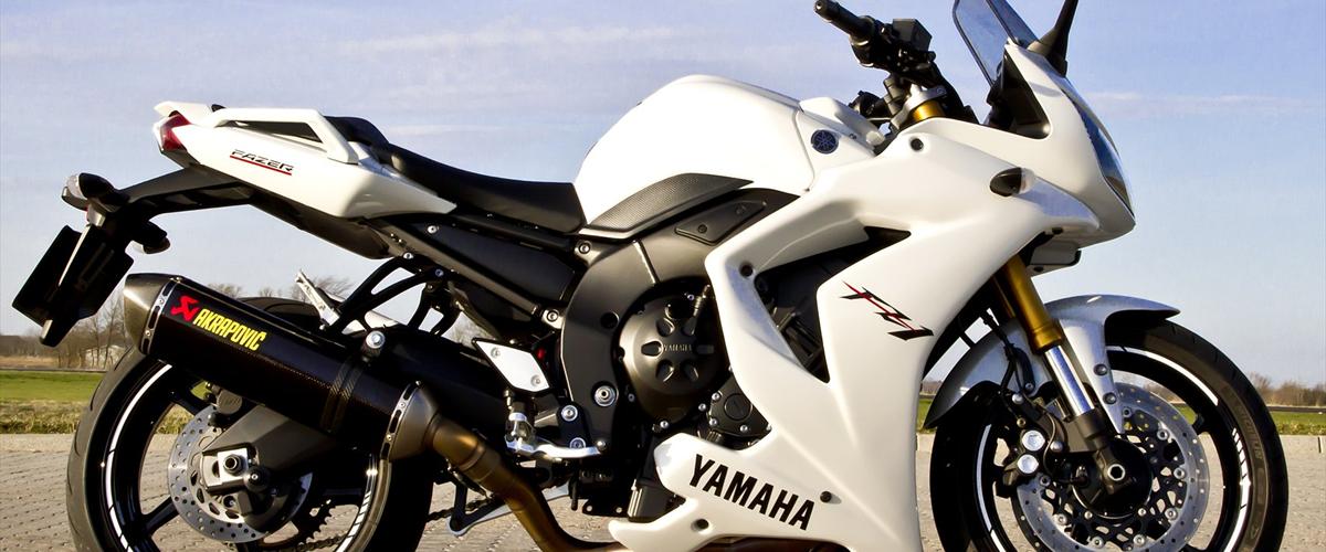 Yamaha FZ1-S WHITE PEARL - 2011 - Special hvid perlemor m. 2 ...